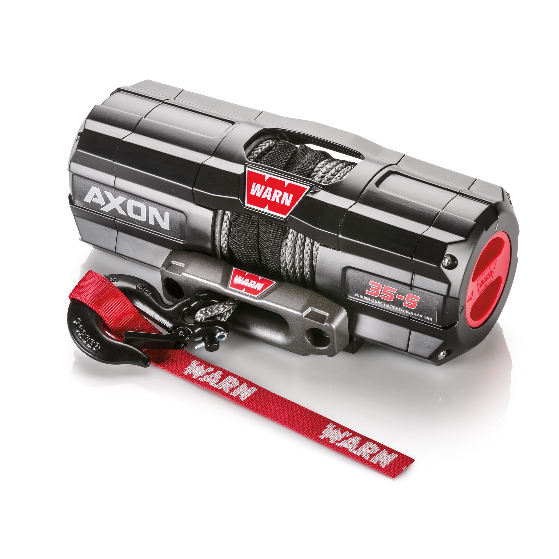 WARN® AXON 3500 Winch with Synthetic Rope | DBY-10583-00-00 ...