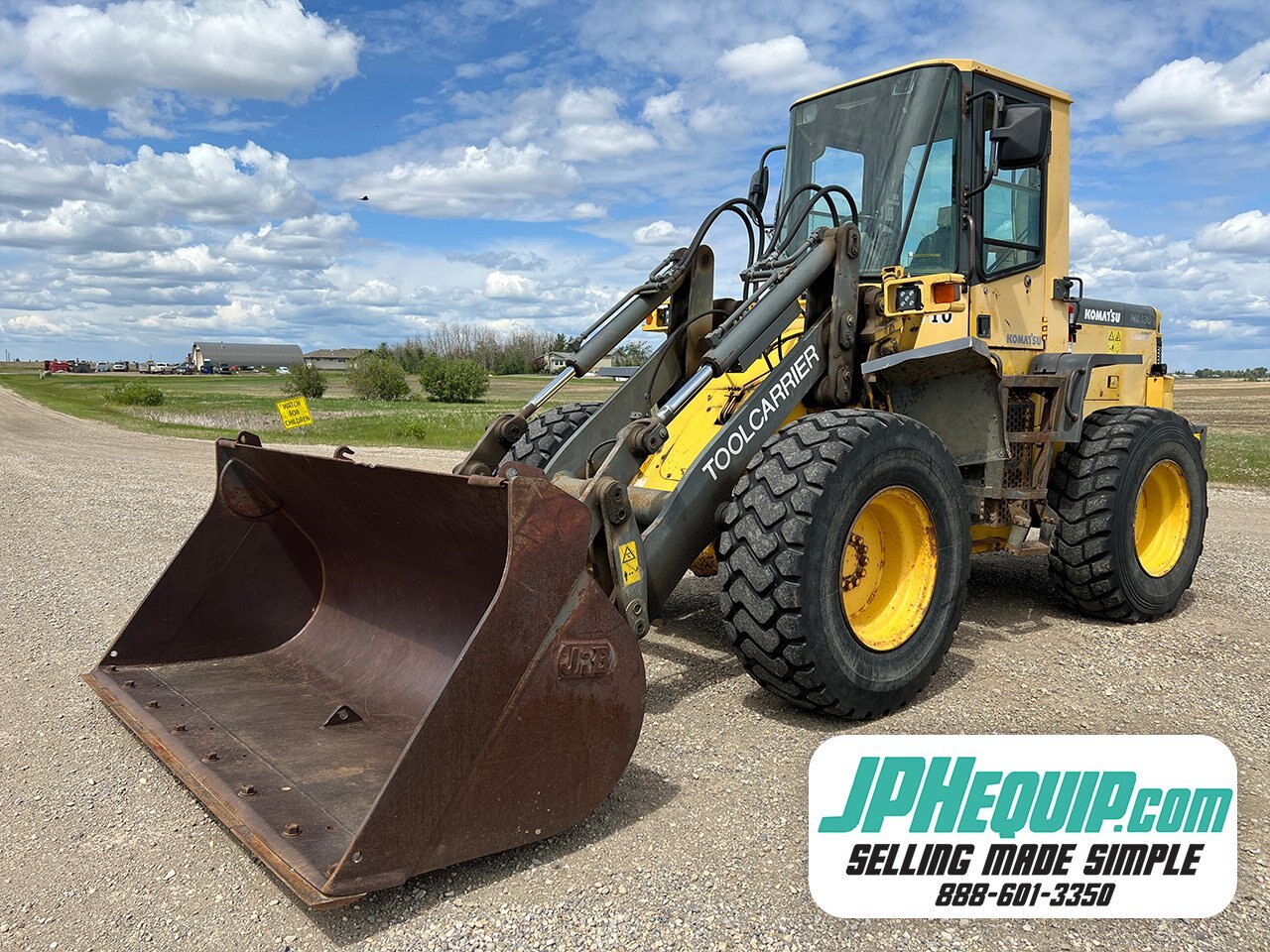 1999 Komatsu WA180-3PT Wheel Loader #9775 BP1999 Komatsu WA180-3PT ...