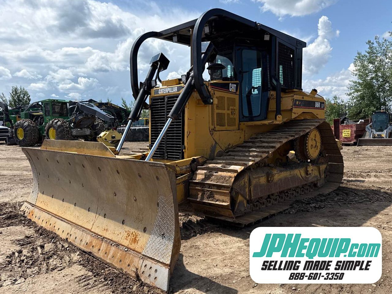2007 CAT D6R III LGP with Ripper, Sweeps, & Rebuilt Engine #9860 JA2007 ...