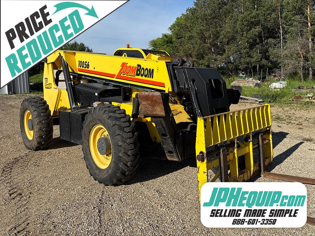 2007 Carelift ZB10056-44 Zoom Boom Telehandler 4WD #9866 JA2007 ...
