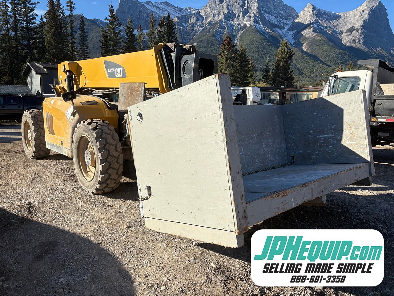 2014 Caterpillar TL1055C Telehandler/Zoom Boom - #11107 AS2014 ...