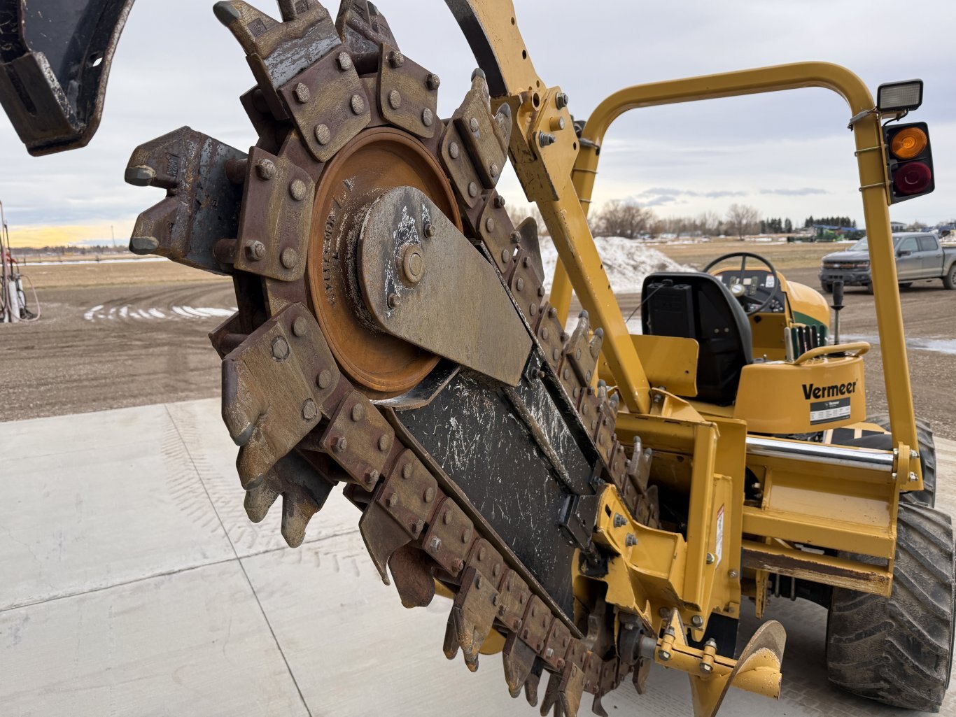 2017 Vermeer RTX550 Chain Trencher or Plow #11344 JP2017 Vermeer RTX550 ...