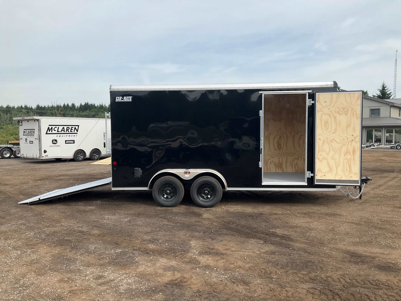 2025 Car Mate Trailers 7x16 Plus V-Nose Avalanche HD Cargo Trailer ...