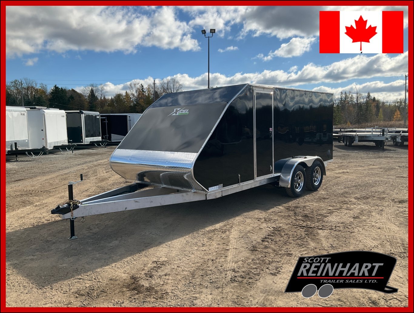 2026 XCel Trailers 7x16 Aluminum Enclosed Snowmobile Trailer | 19728 ...